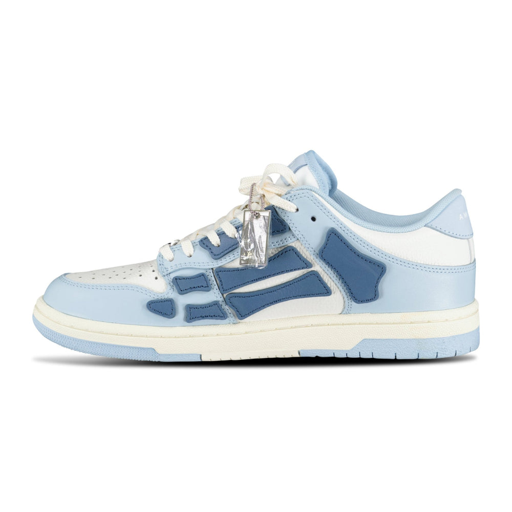 Amiri Amiri Skeleton Low Top Trainers Baby Blue & White - Outlet Sale ...