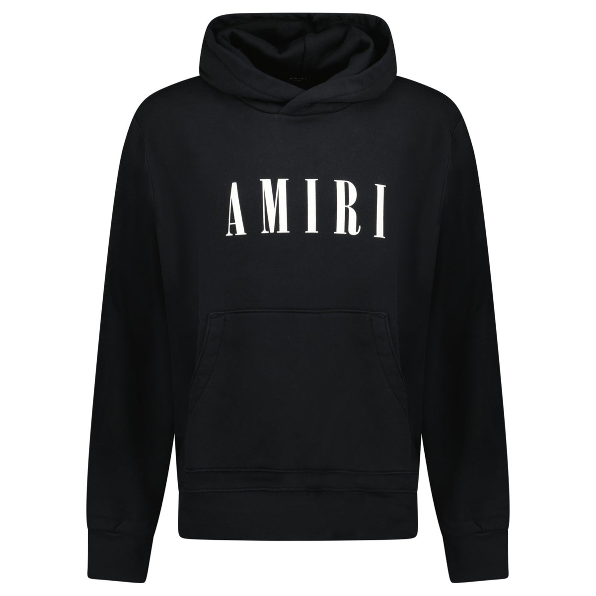 Amiri White Core Logo Printed Hooded Sweatshirt Black - Outlet Sale ...