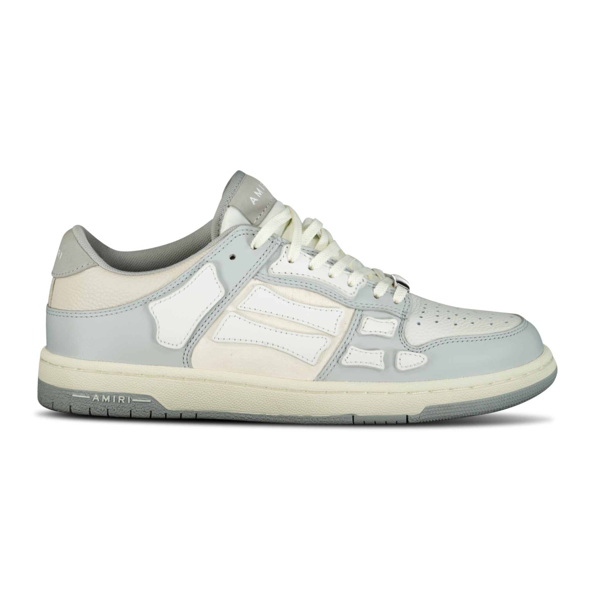 Amiri Skeleton Low Top Trainers Grey | Boinclo ltd | Outlet Sale