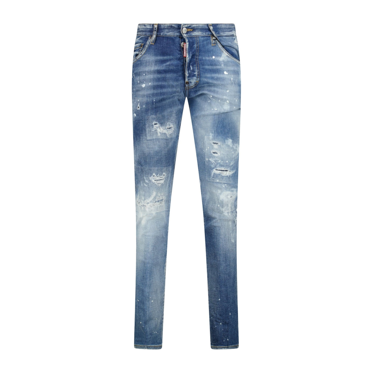 DSquared2 DSquared2 'Cool Guy' Paint Splatter Slim Fit Jeans Blue ...