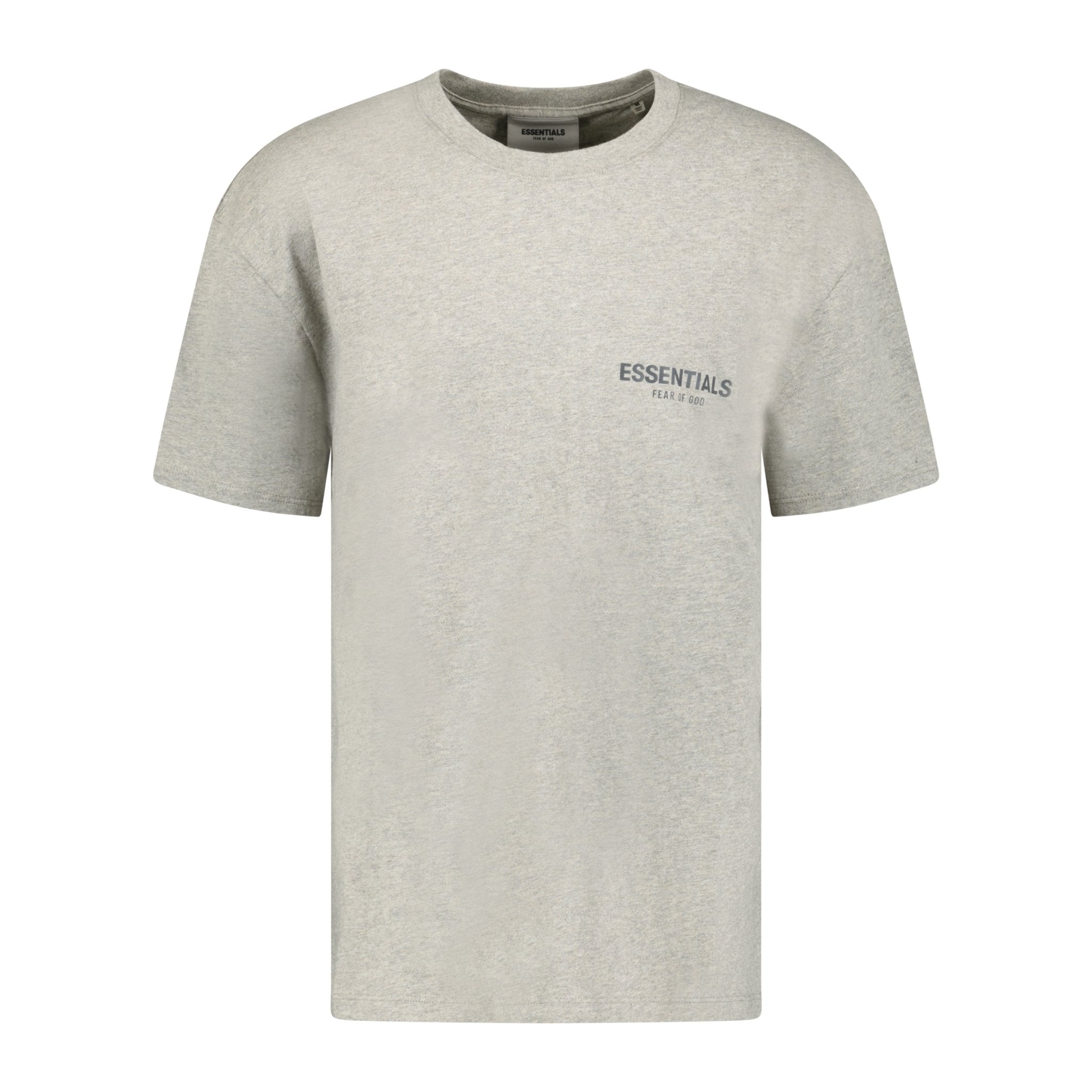 Essentials X Fear of God Reflective Logo T-shirt Grey (Dark Heather) | Boinclo ltd | Outlet Sale