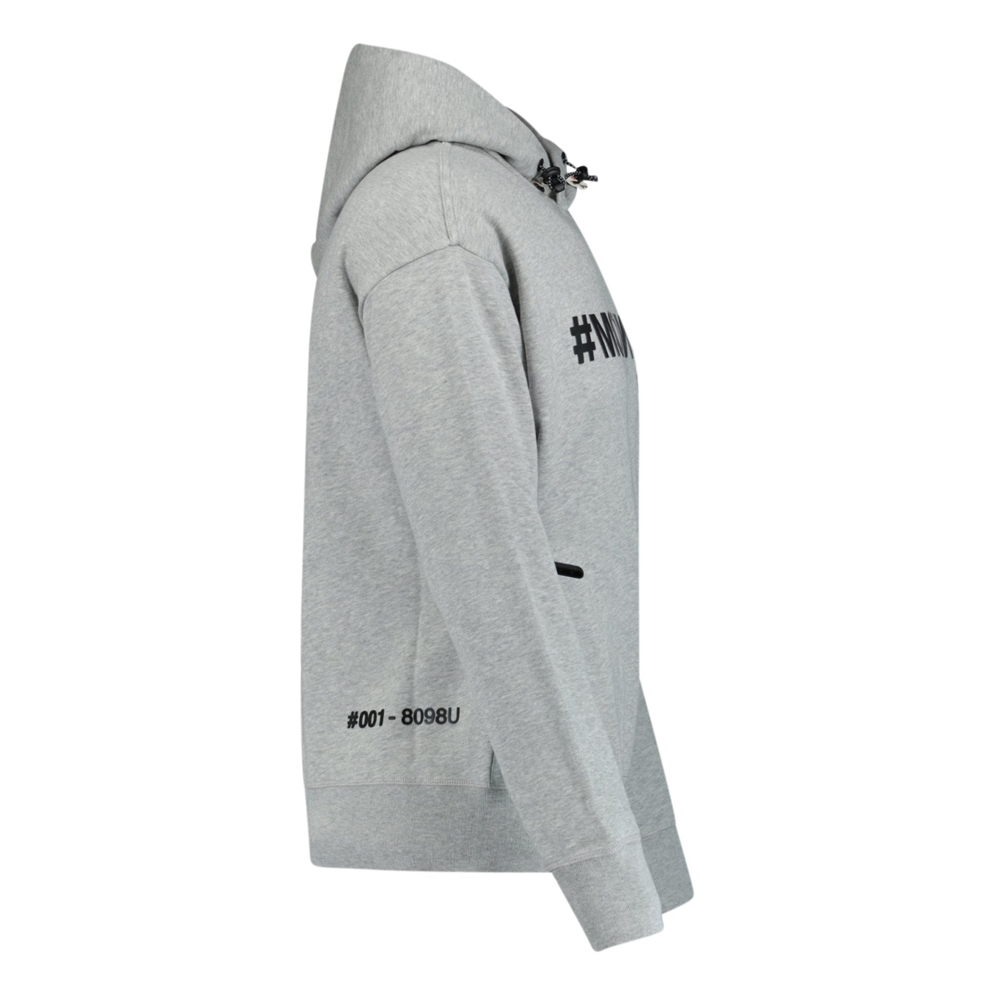 Moncler Grenoble Writing Logo Hooded Sweatshirt Grey | Boinclo ltd ...